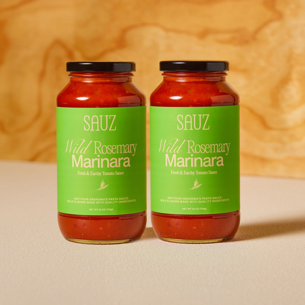 Sauz Wild Rosemary Marinara Pasta Sauce - Earthy and Fresh