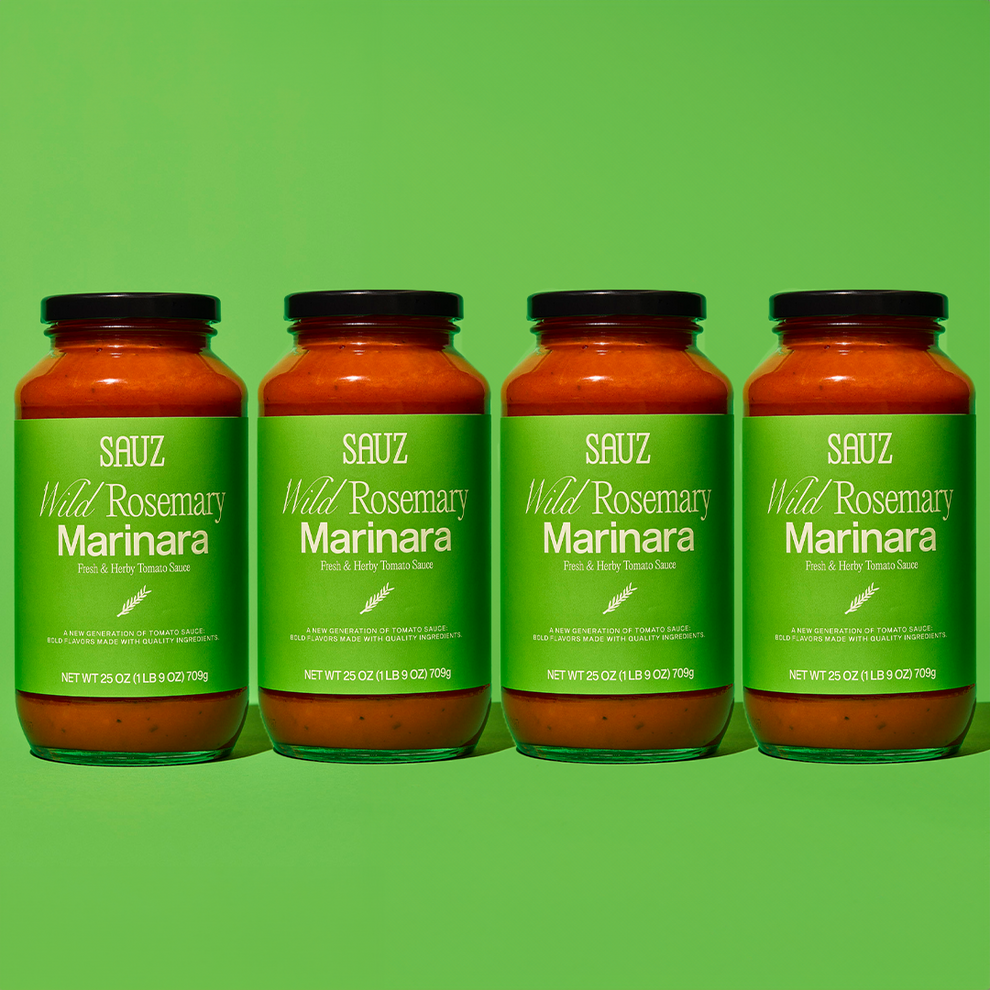 Sauz Wild Rosemary Marinara Pasta Sauce - Earthy and Fresh